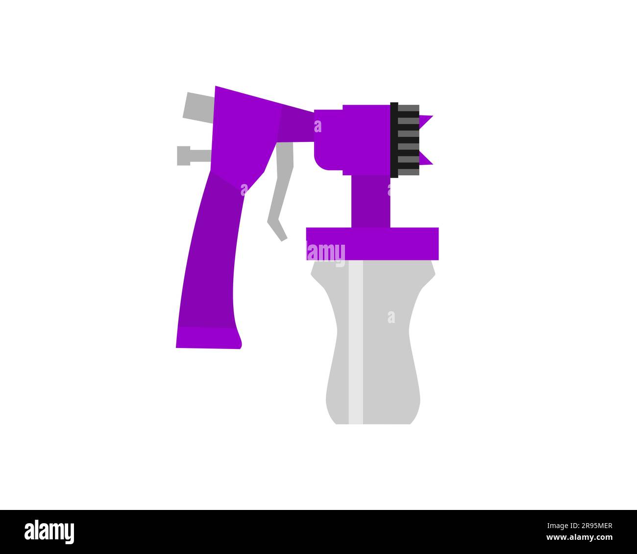 Vector illustration of a purple tanning machine Stock Vector Image ...