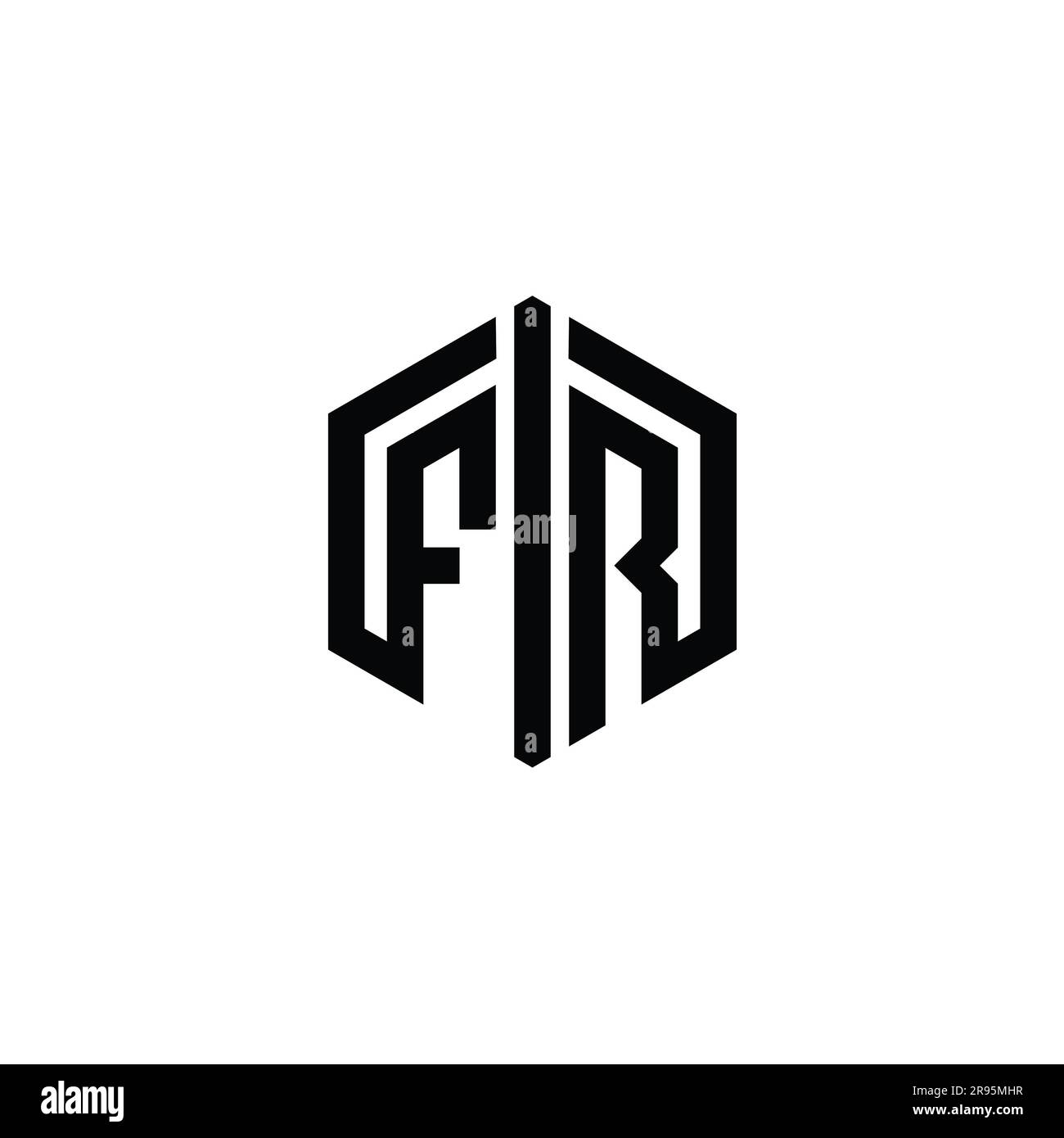 Letter fr logo Cut Out Stock Images & Pictures - Alamy