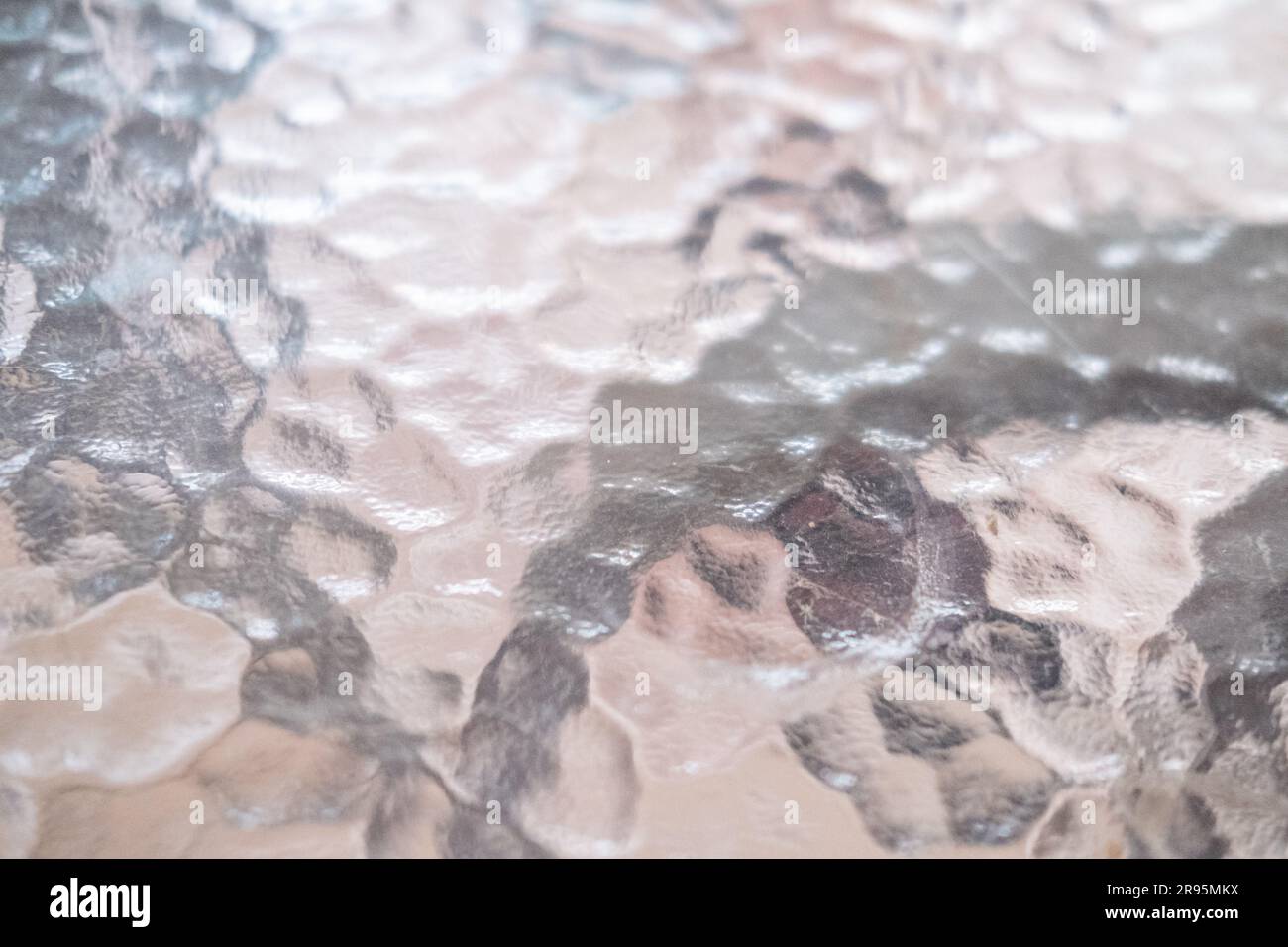 Pattern textured glass panel, used for table, decoration. abstact ...