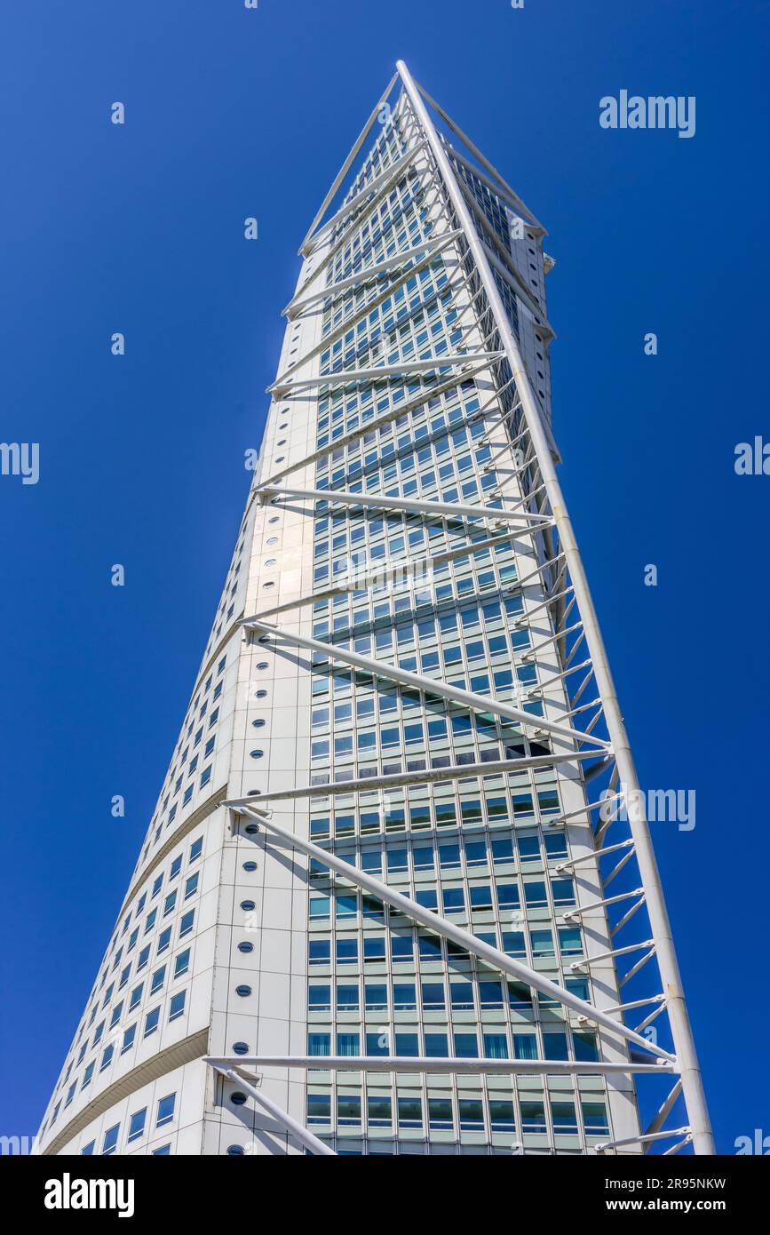 Malmö, Stadtentwicklungsgebiet Västra Hamnen, Turning Tower von ...