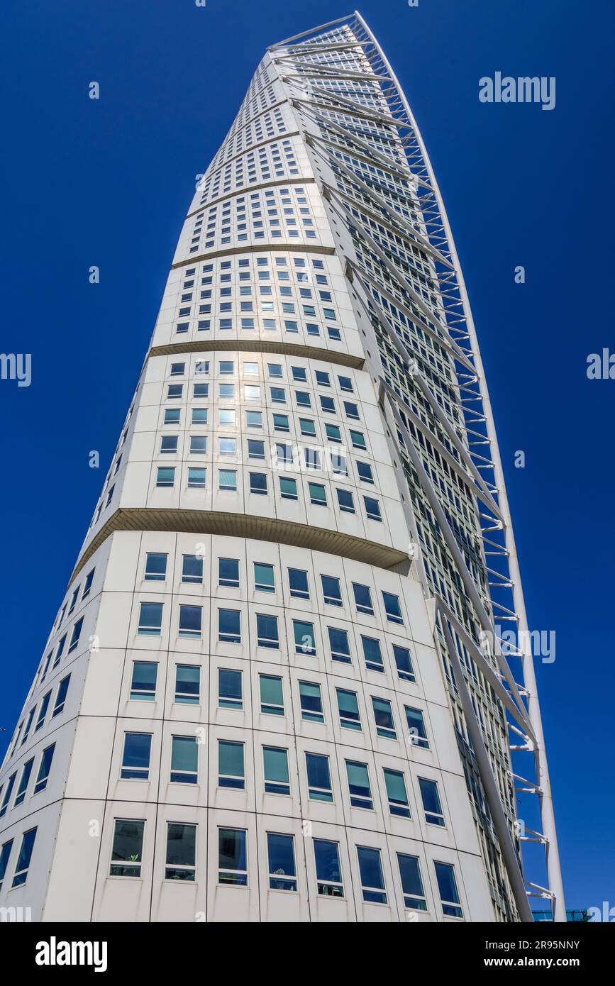 Malmö, Stadtentwicklungsgebiet Västra Hamnen, Turning Tower von ...
