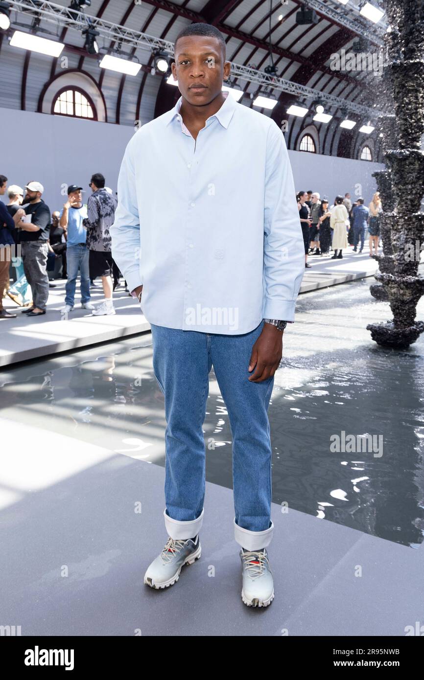 Paris, Frankreich. 24th June, 2023. Cameron Woki attends LOEWE Spring ...