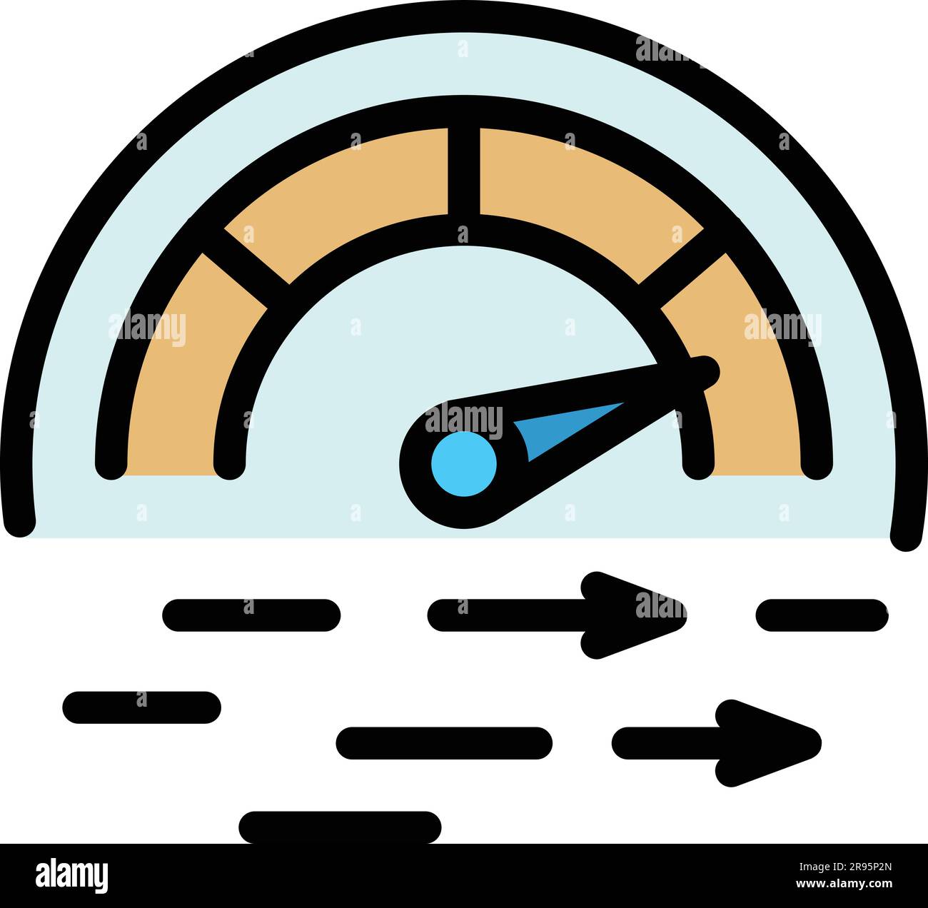 Fast bullet train icon. Outline Fast bullet train vector icon for web ...