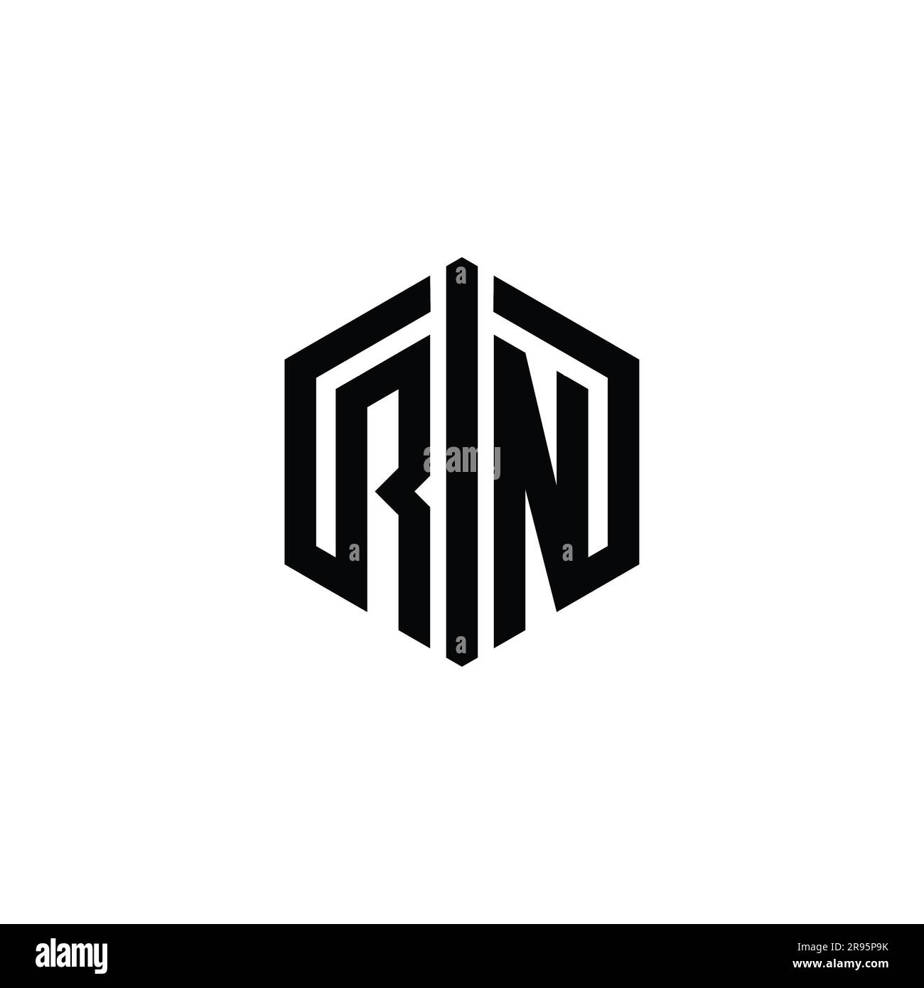 Letter rn logo Cut Out Stock Images & Pictures - Alamy