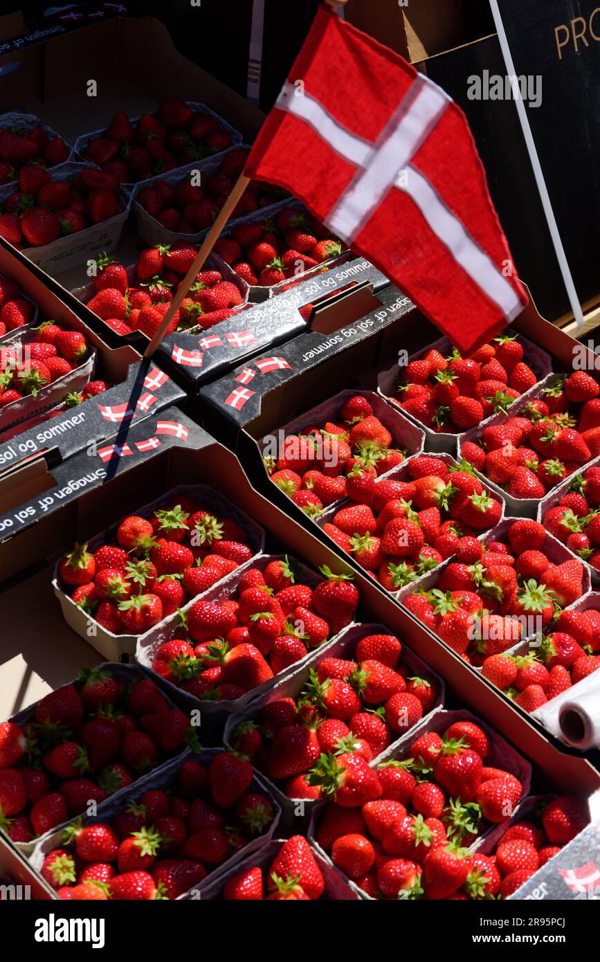Denmark food flag hi-res stock photography and images - Alamy
