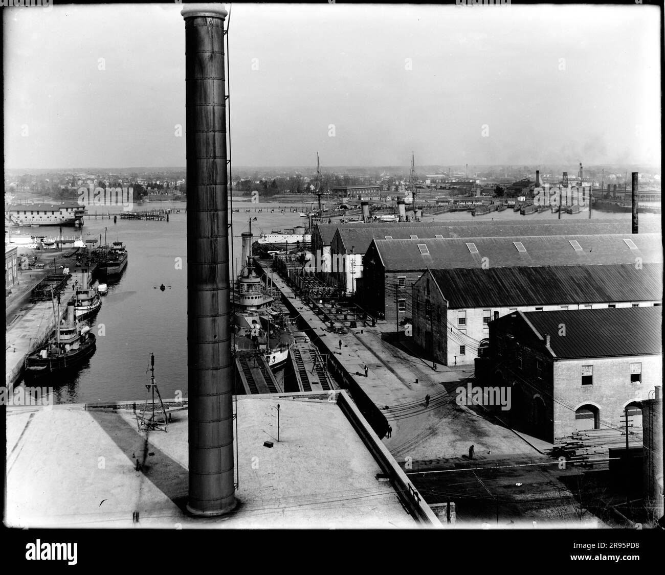 U.S. Navy Yard, Norfolk, Va. Historic photographs of the Norfolk Naval ...