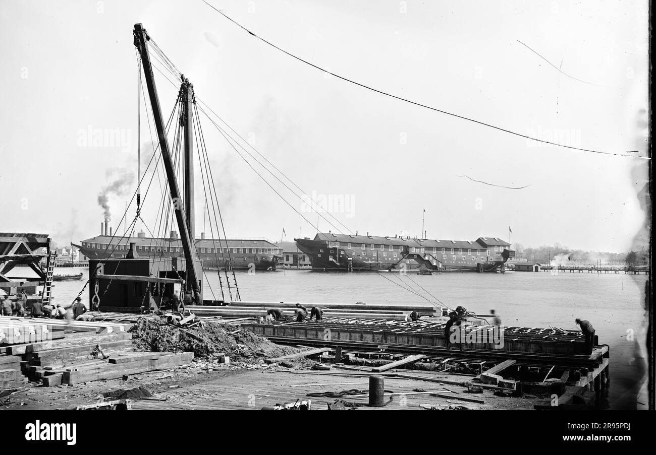 U.S. Navy Yard, Norfolk, Va. Historic photographs of the Norfolk Naval ...