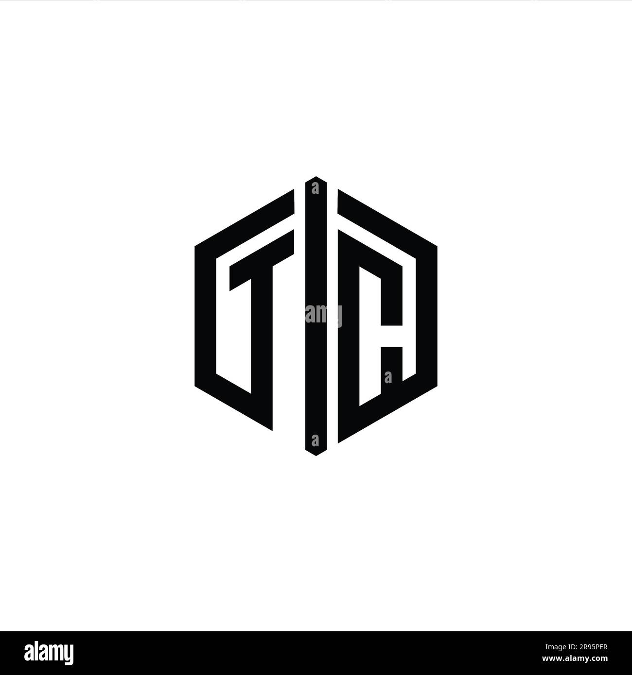 TC Letter Logo monogram hexagon shape with connect outline style design ... TC Letter Logo monogram hexagon shape with connect outline style design ...