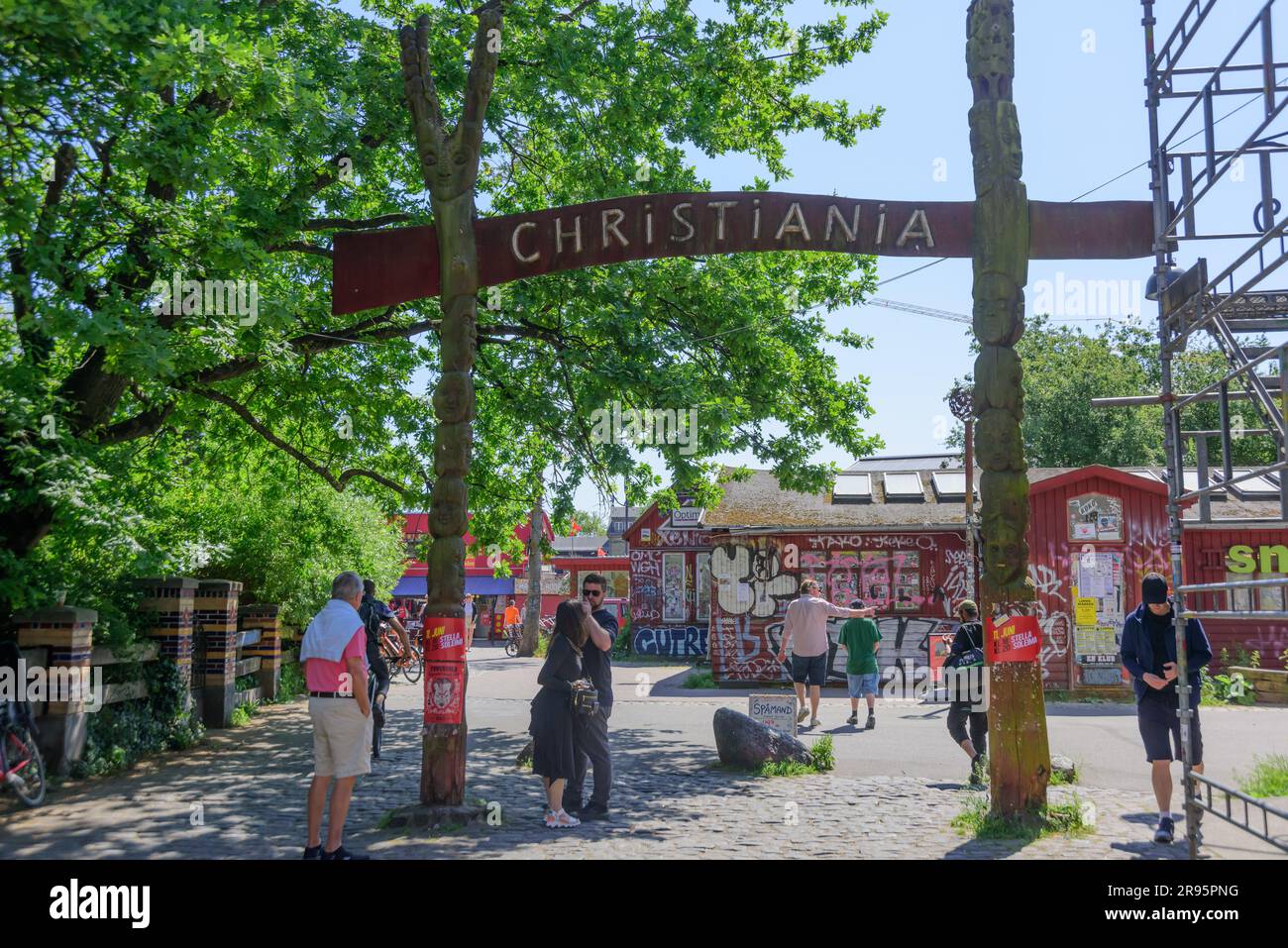 Kopenhagen, Freistadt Christiania // Copenhagen, Hippietown Christiania ...