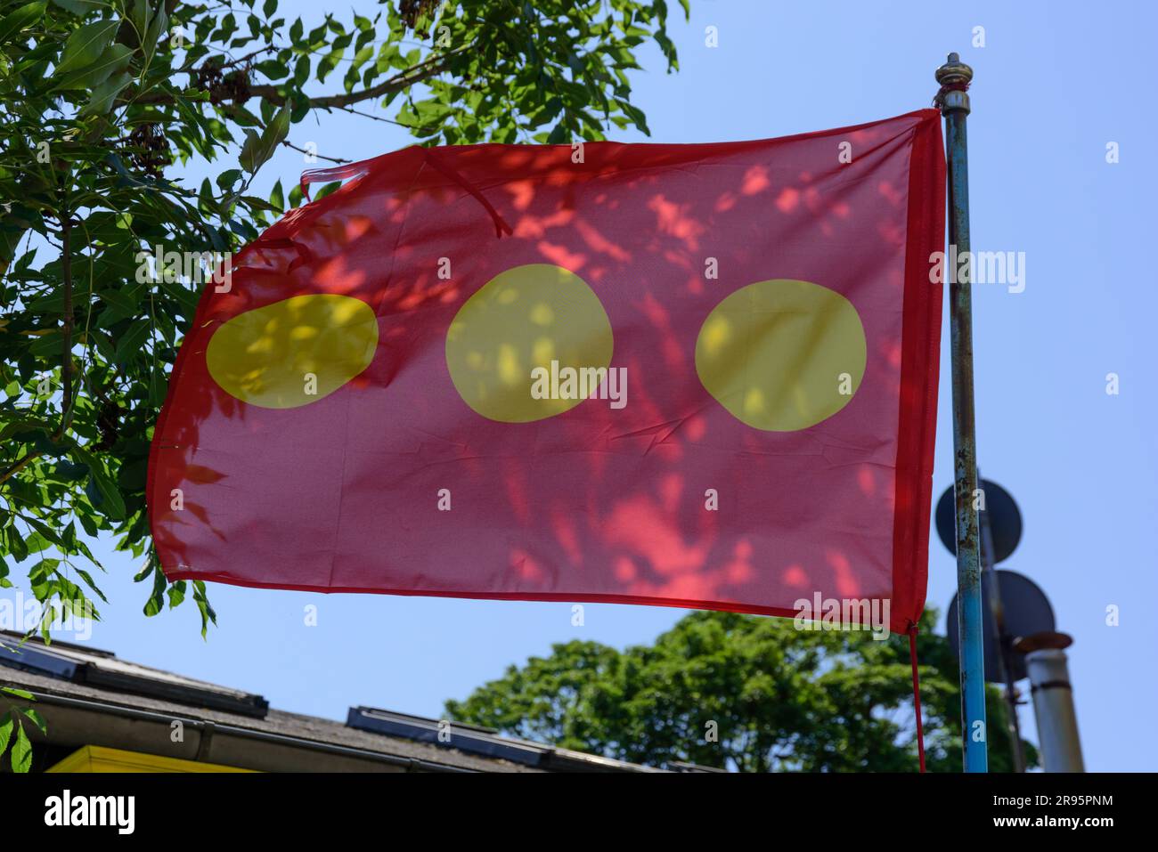 Christiania flag hi-res stock photography and images - Alamy