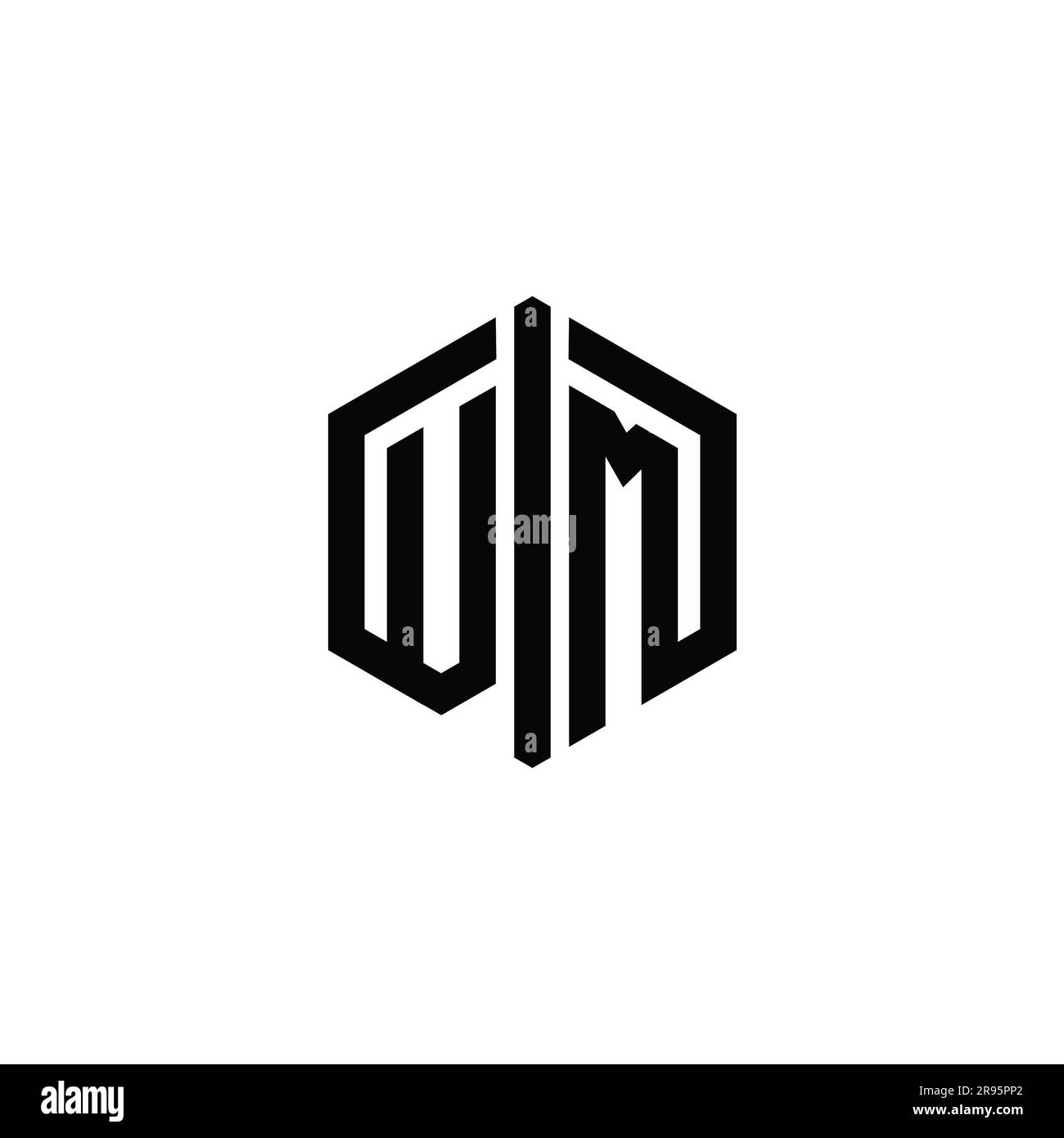 Vm letters Cut Out Stock Images & Pictures - Alamy