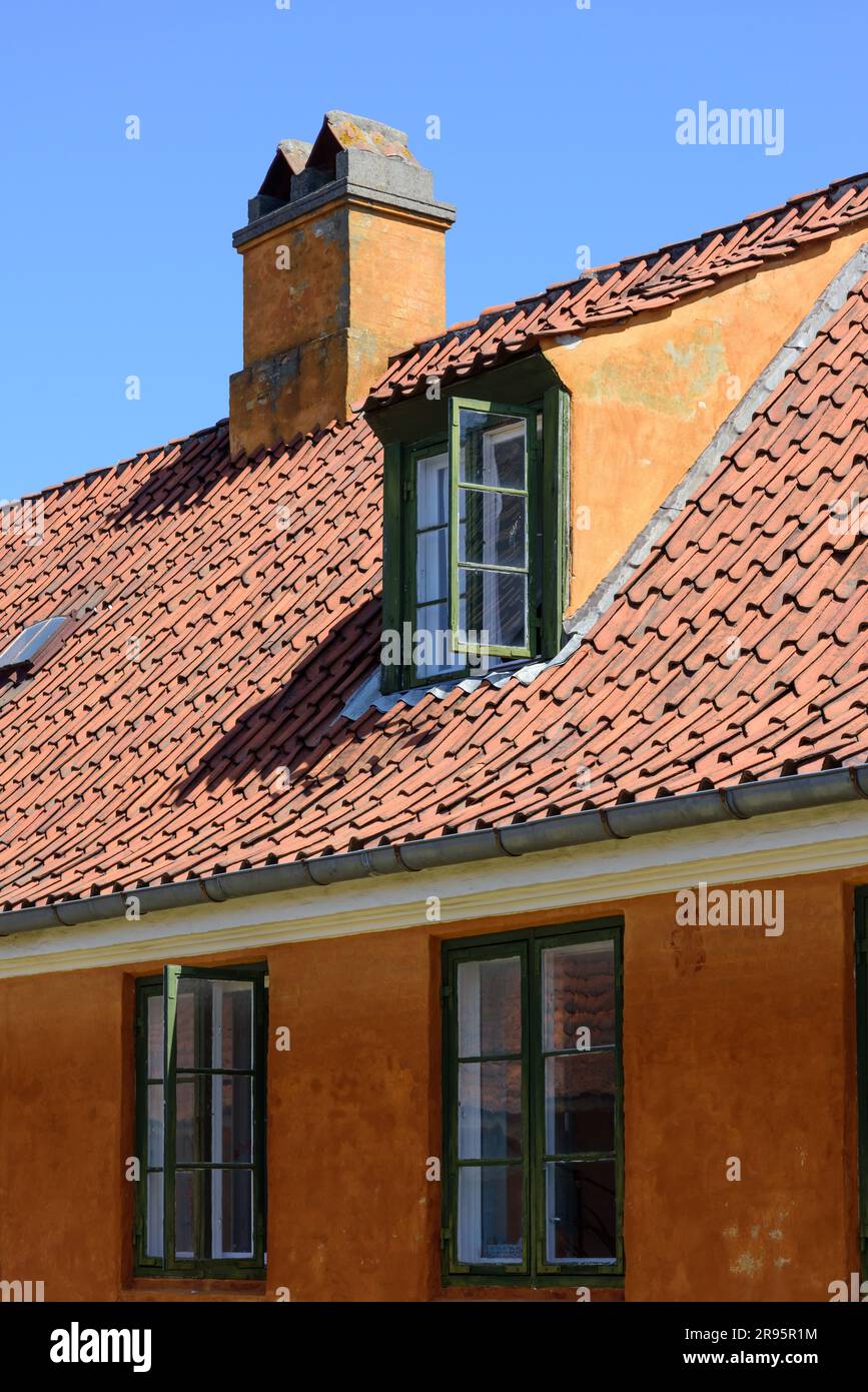 Kopenhagen, historische Wohnsiedlung Nyboder // Copenhagen, historic ...