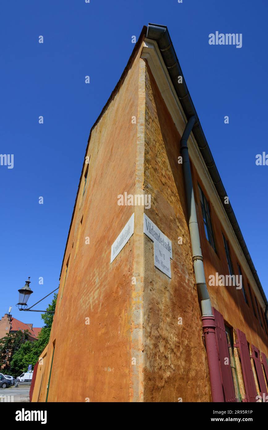Kopenhagen, historische Wohnsiedlung Nyboder // Copenhagen, historic ...