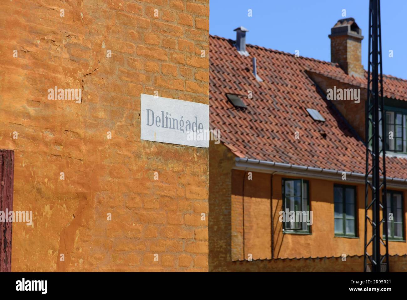 Kopenhagen, historische Wohnsiedlung Nyboder // Copenhagen, historic ...
