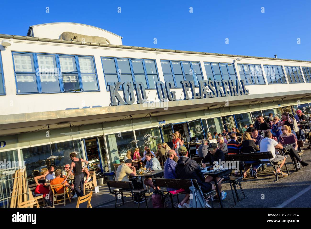 Kopenhagen, Vesterbro øst, ehemaliges Schlachthofgelände, heute ...