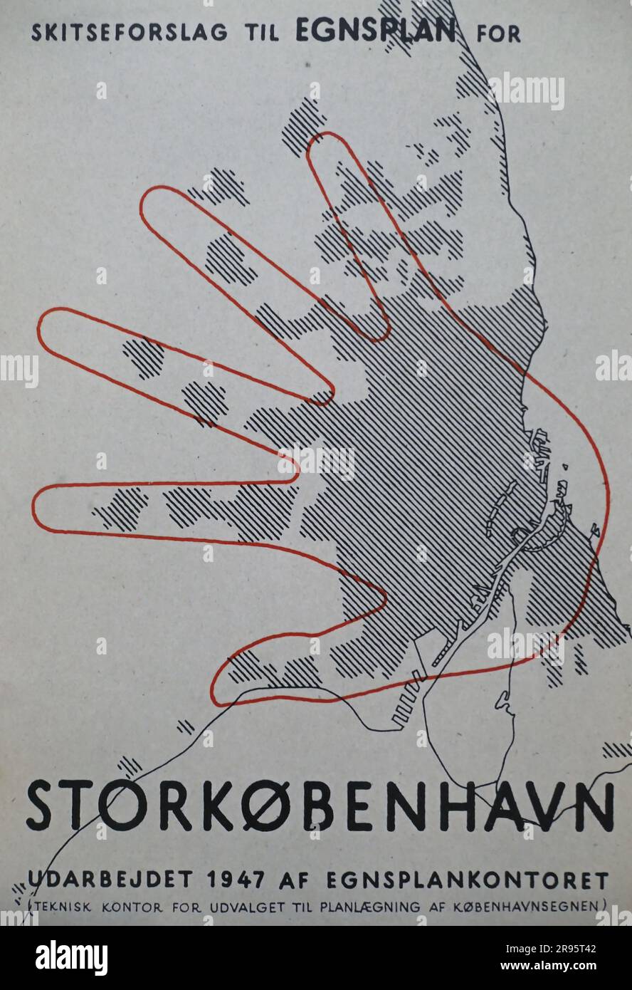 Kopenhagen, Stadtentwicklungsplan Fingerplan // Copenhagen, Urban ...