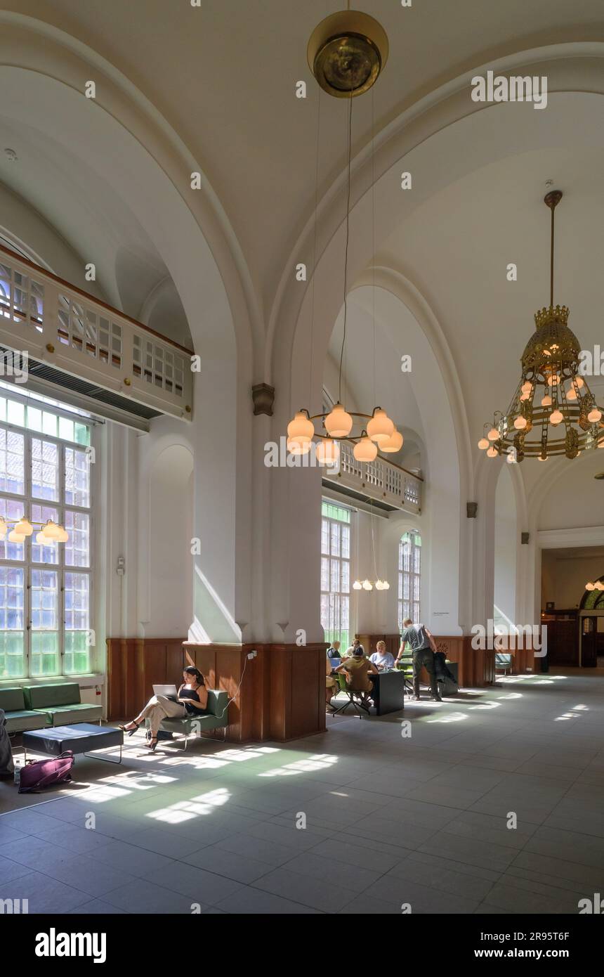 Kopenhagen, Hafen, Königliche Bibliothek, historischer Teil ...