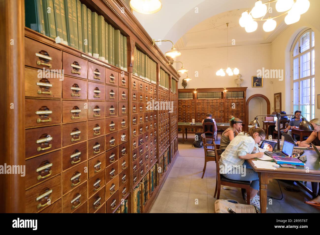Kopenhagen, Hafen, Königliche Bibliothek, historischer Teil ...