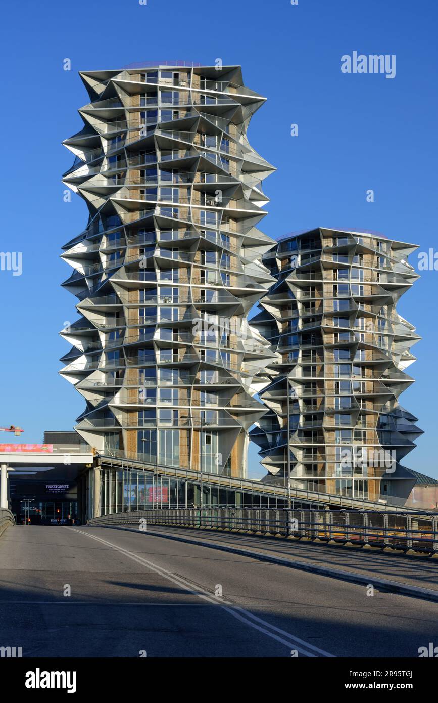 Kopenhagen, Stadtentwicklungsgebiet Südhafen, Kaktustürme // Copenhagen ...