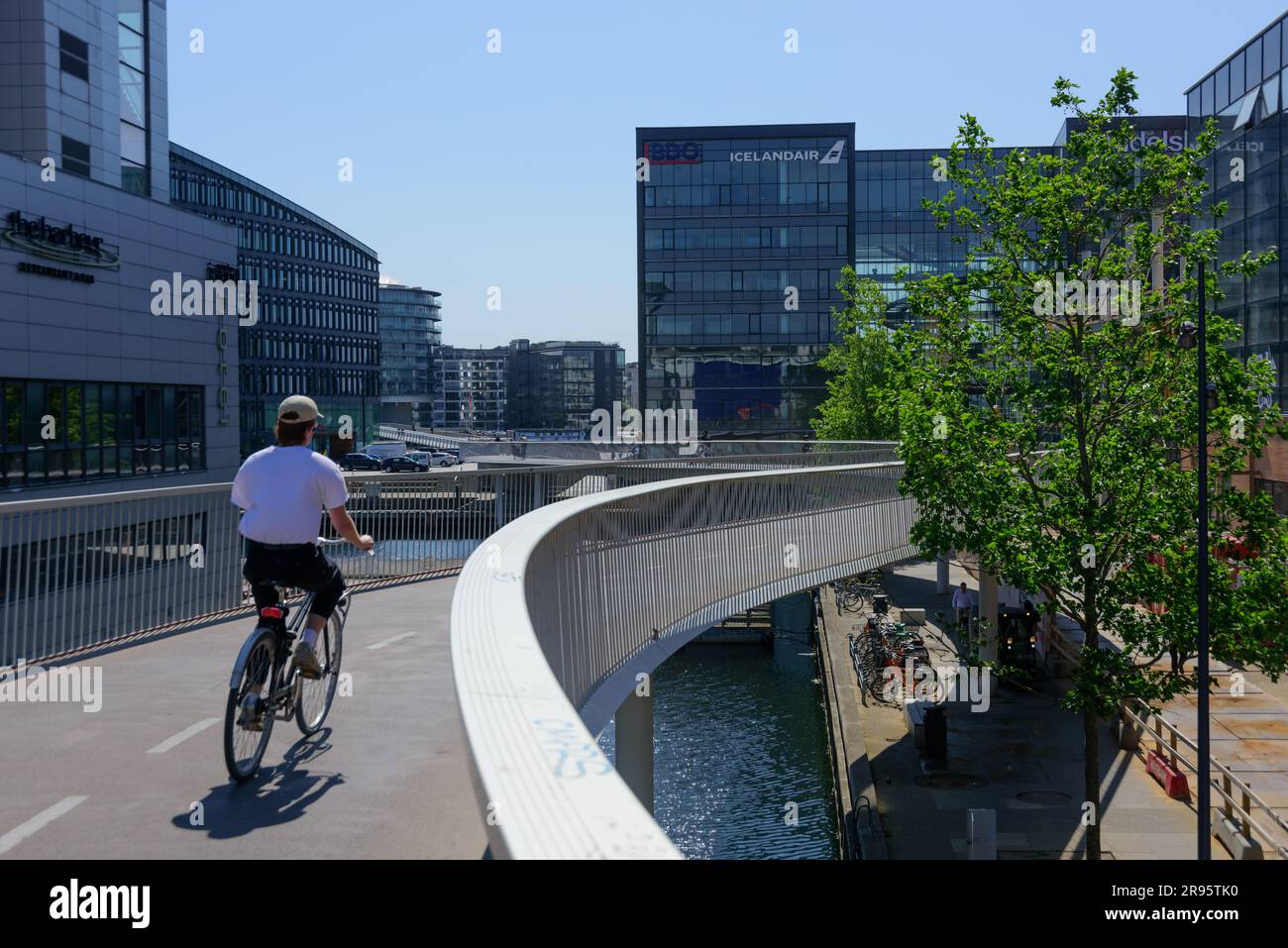 The bicycle snake copenhagen hi-res stock photography and images - Alamy