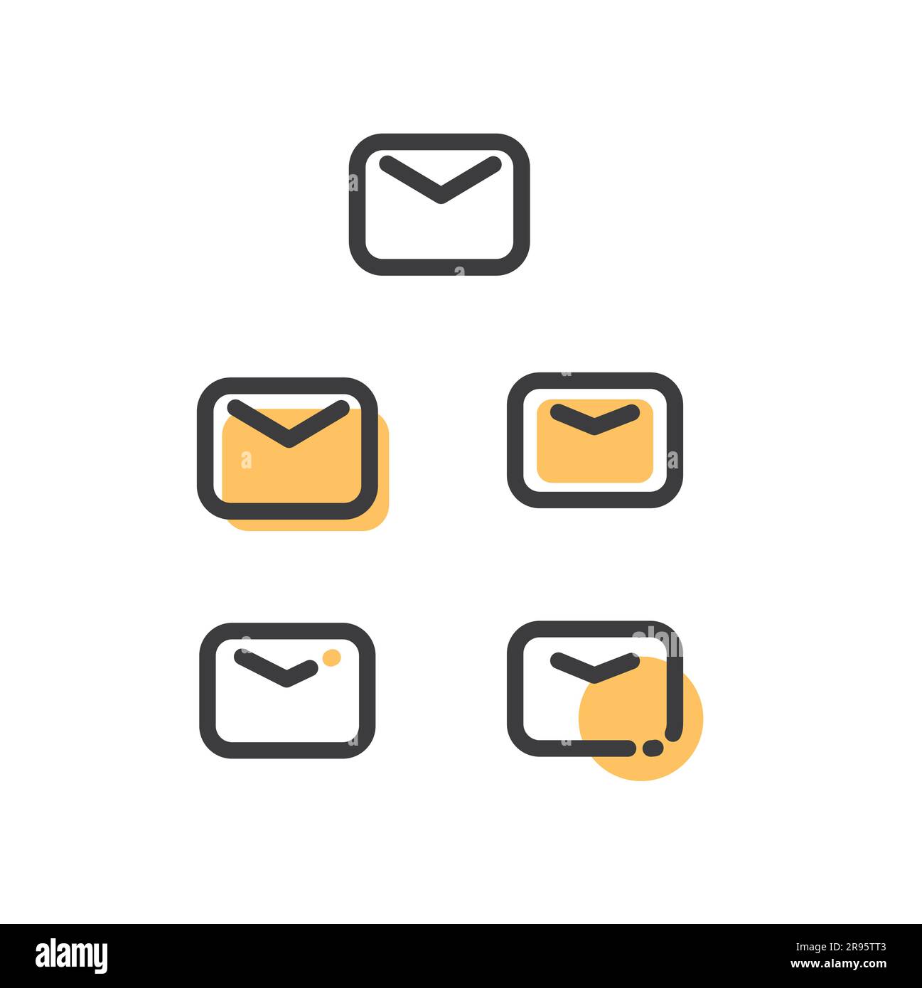 Email envelope icon vector illustration Stock Vector Image & Art - Alamy