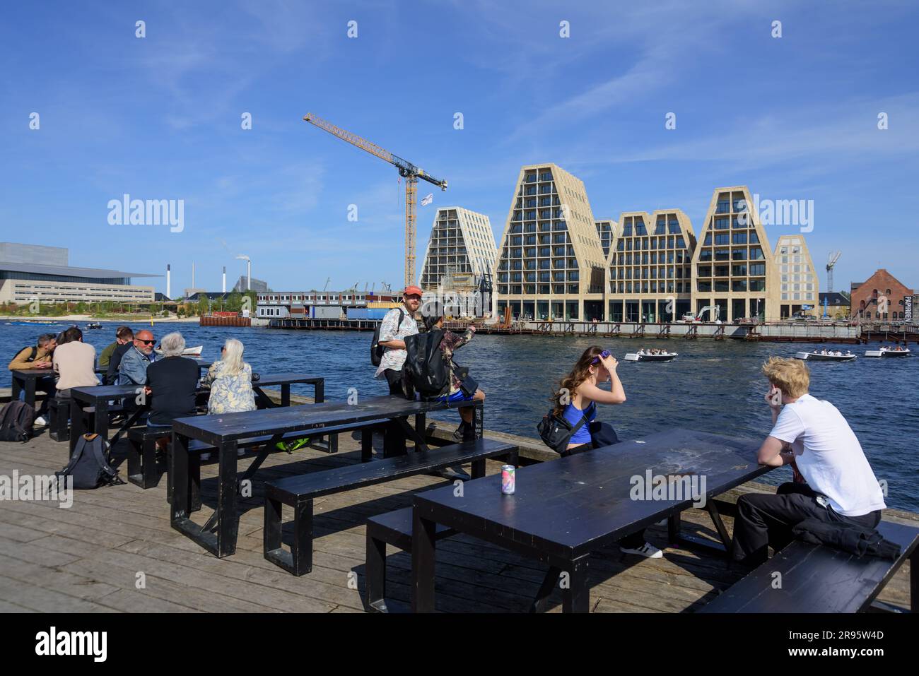 Kopenhagen, Hafen, Papierinsel, moderne Wohnbauten, COBE Architects ...