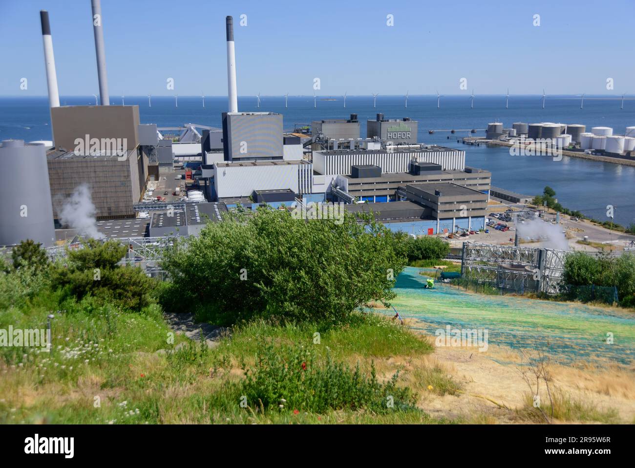 Kopenhagen, Müllverbrennungsanlage Amager Bakke, Copenhill ...