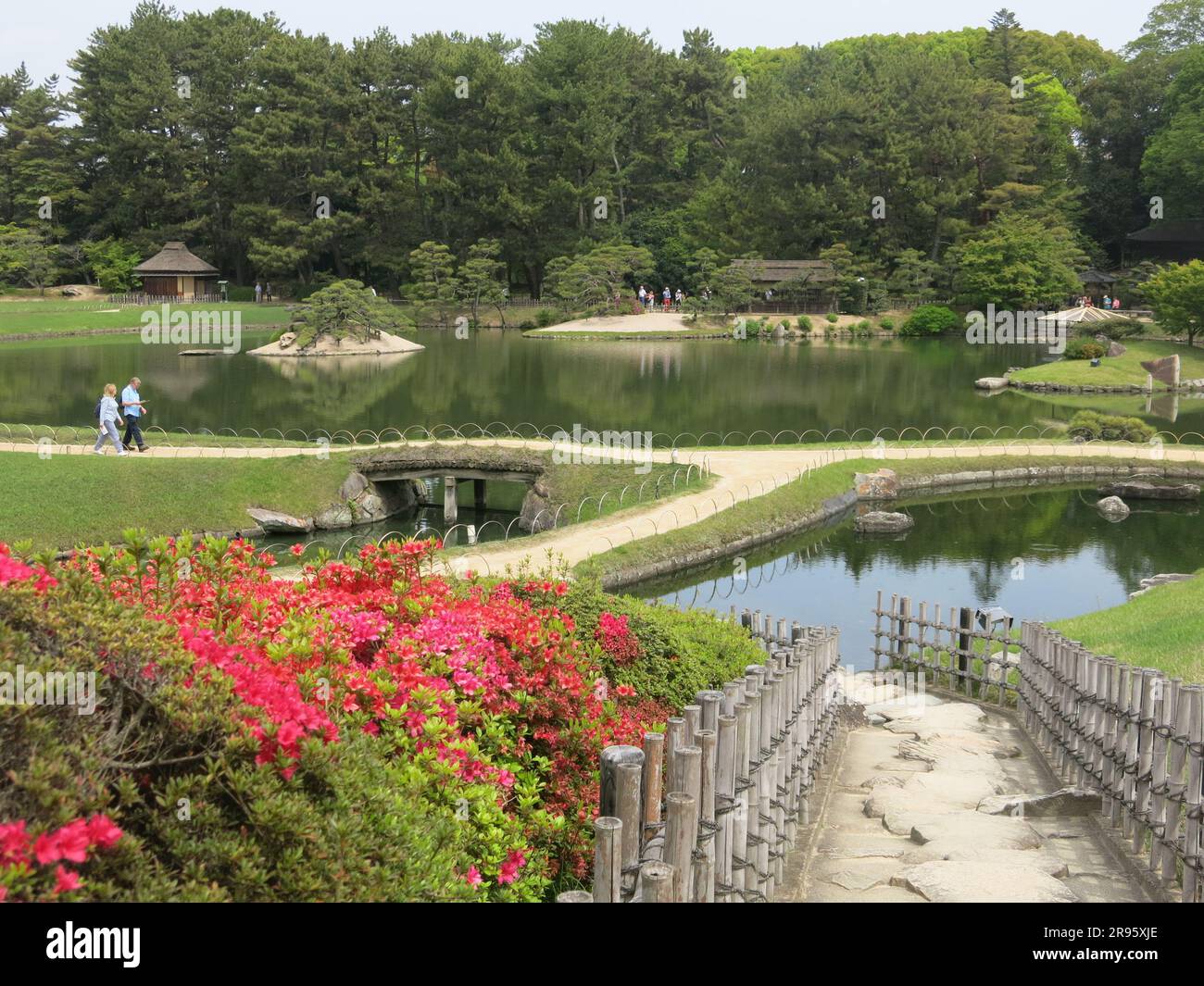Ranked as one of Japan's top three landscaped gardens, Korakuen Garden ...