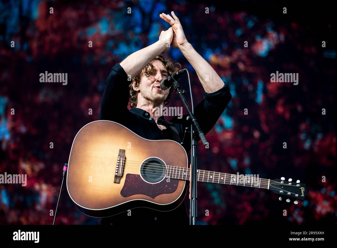 Odense, Denmark. 24th June, 2023. The Australian singer and songwriter ...
