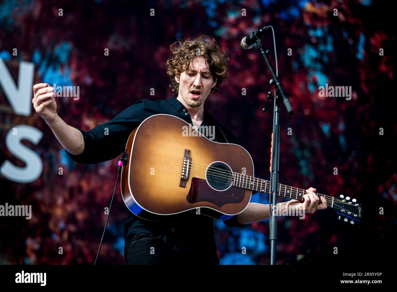 Odense, Denmark. 24th June, 2023. The Australian singer and songwriter ...