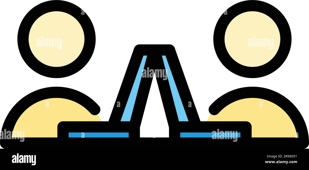 Colleague gaming icon. Outline Colleague gaming vector icon for web ... Colleague gaming icon. Outline Colleague gaming vector icon for web ...