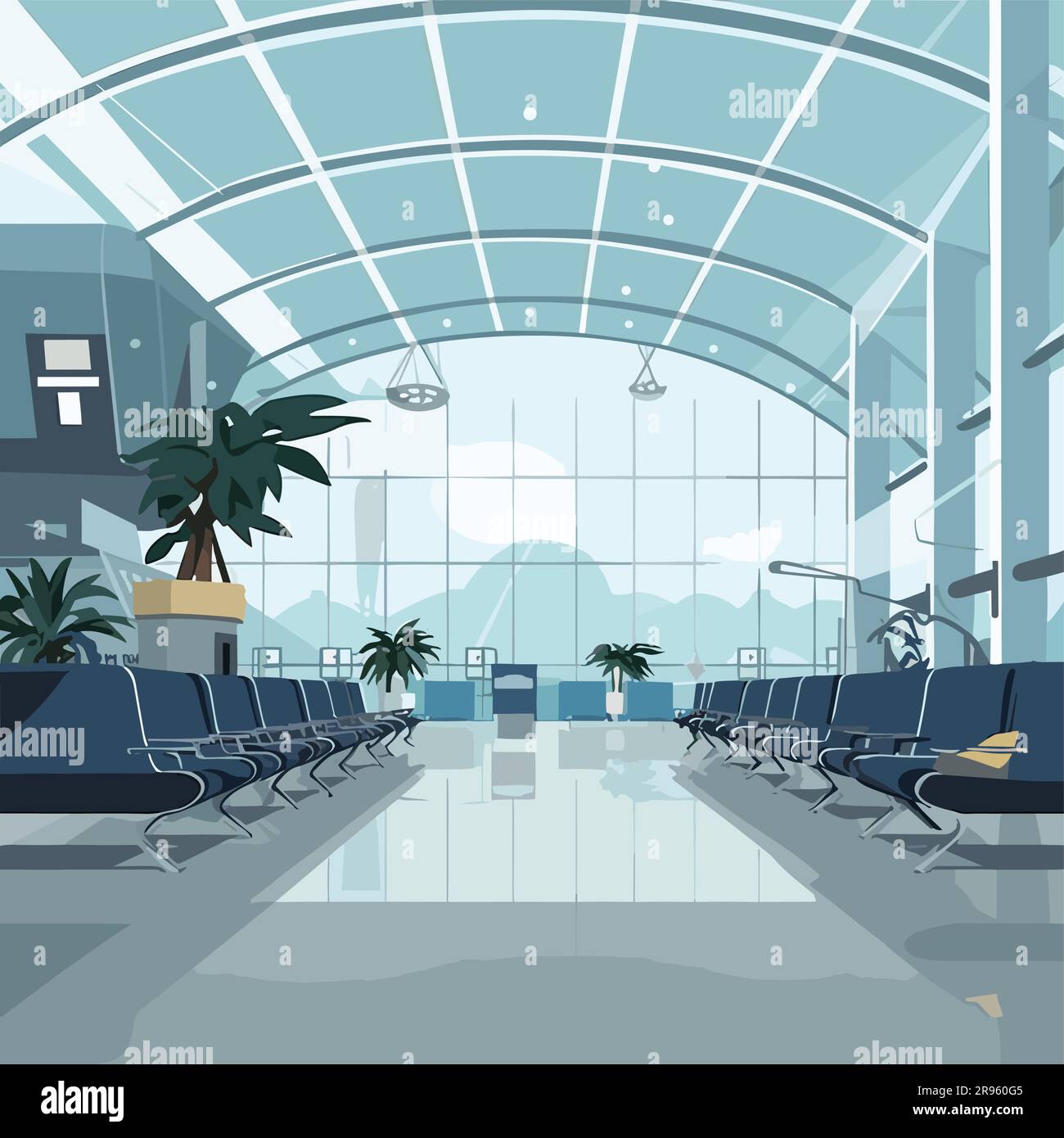 Airport belt Stock Vector Images - Alamy