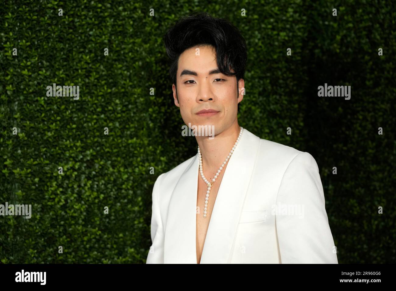 Eugene Lee Yang attends a screening of Netflix's "Nimona" at AMC ...