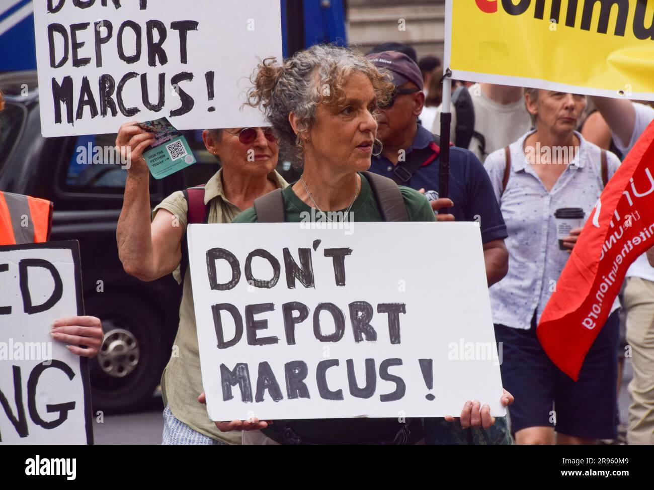 London, UK. 24th June 2023. Just Stop Oil activists and other ...