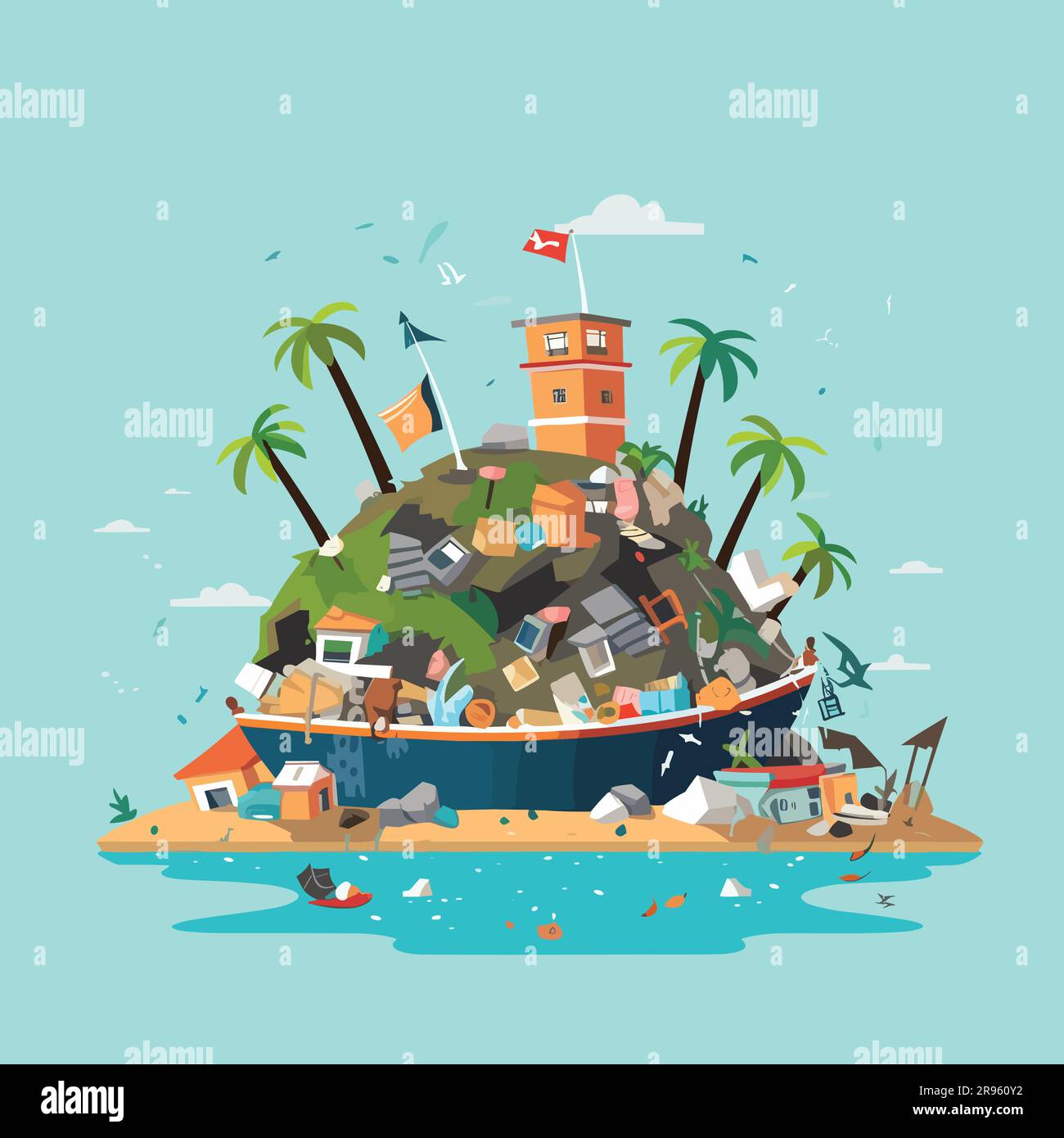 Garbage vortex hi-res stock photography and images - Alamy