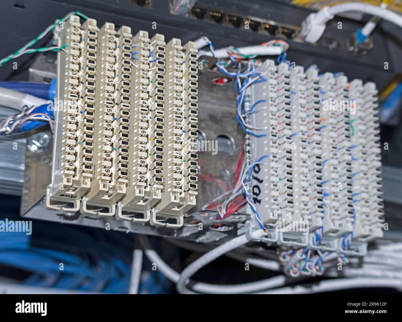 Modern telephone switchboard hi-res stock photography and images - Alamy