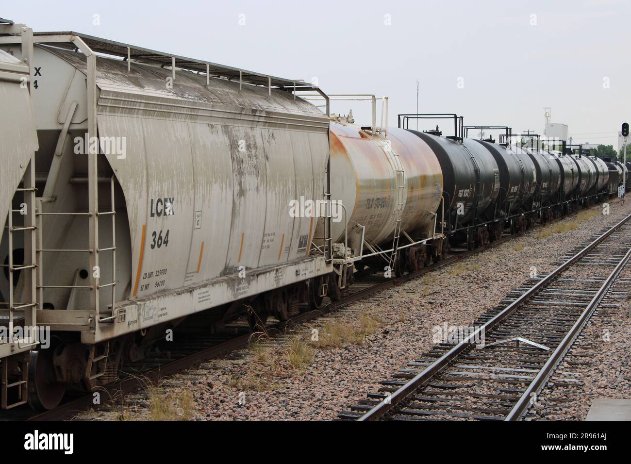 North America Rail Carriers, Mexico, US and Canada in Dallas Stock ...