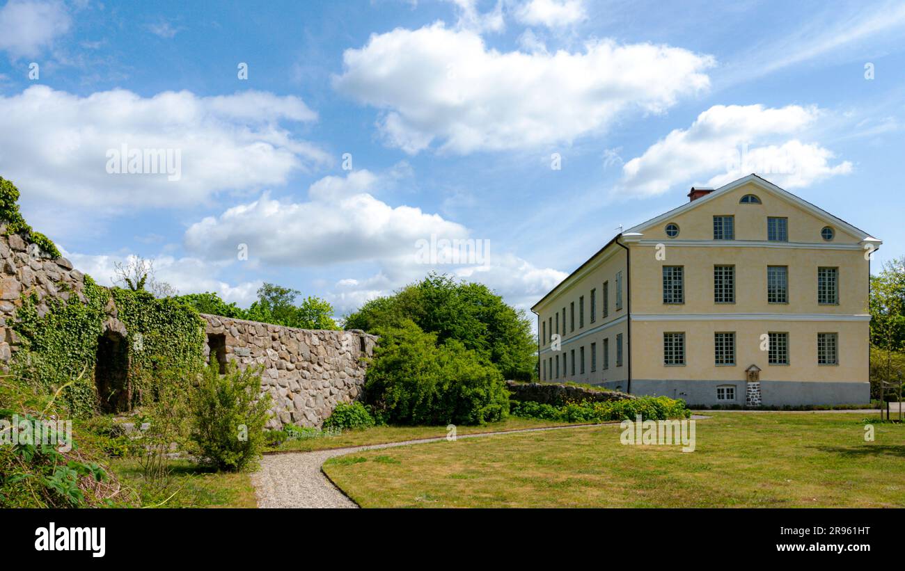 GYLLEBO, SWEDEN - MAY 28, 2023: The new Gyllebo slott mansion castle ...