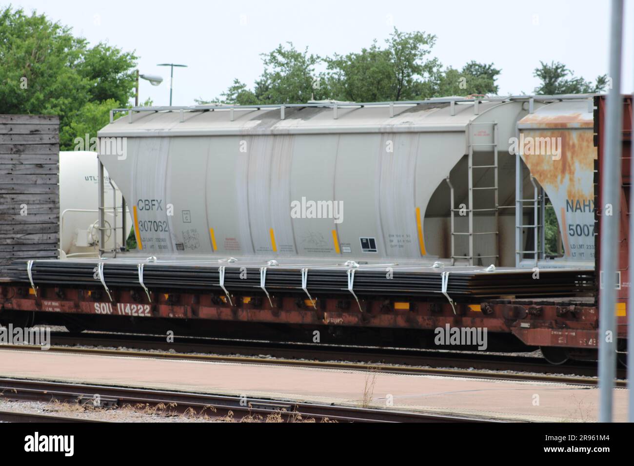 North America Rail Carriers, Mexico, US and Canada in Dallas Stock ...