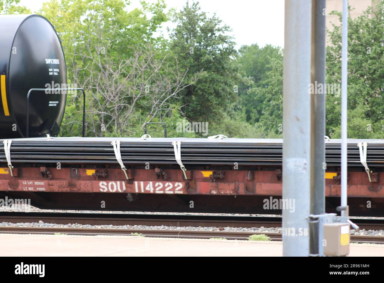 North America Rail Carriers, Mexico, US and Canada in Dallas Stock ...