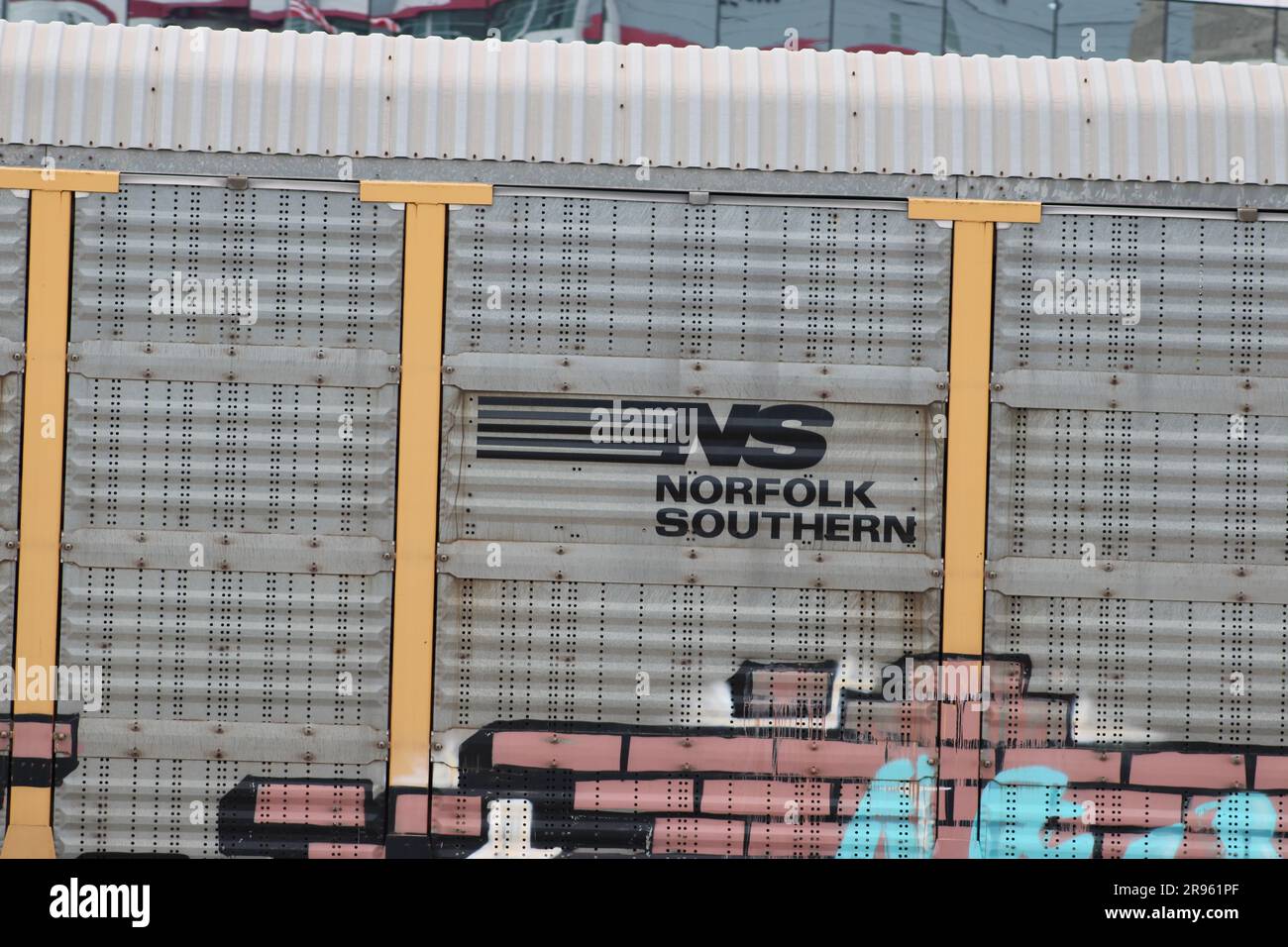 North America Rail Carriers, Mexico, US and Canada in Dallas Stock ...