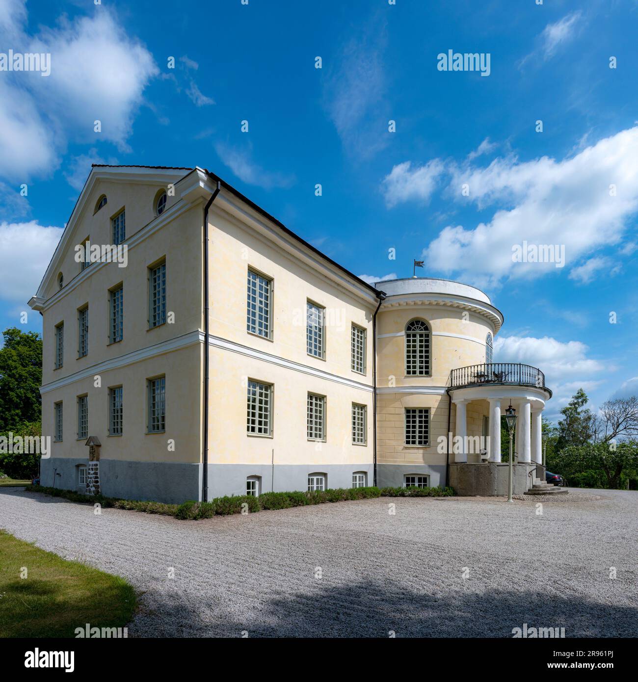 GYLLEBO, SWEDEN - MAY 28, 2023: The new Gyllebo slott mansion castle in ...