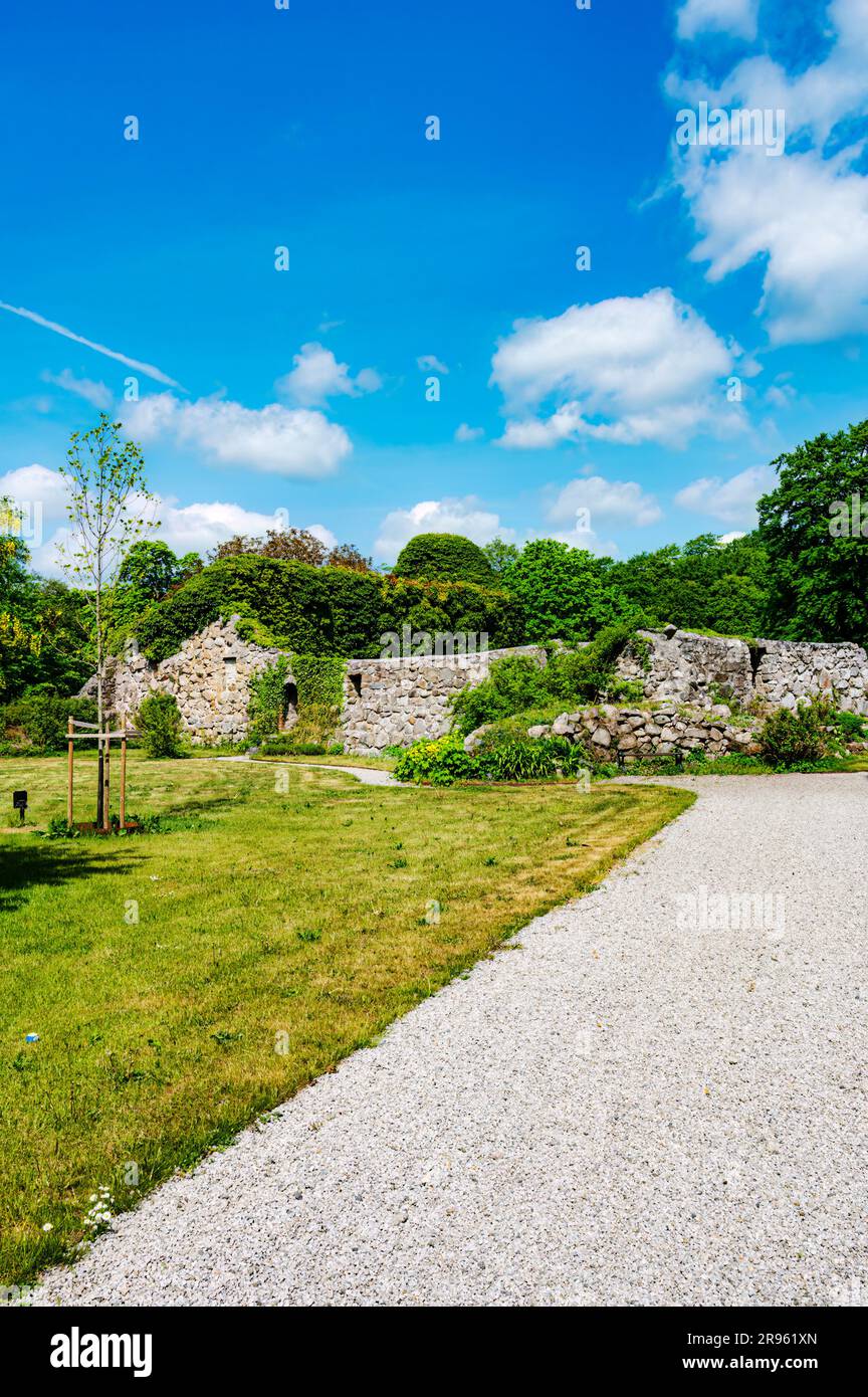 GYLLEBO, SWEDEN - MAY 28, 2023: The old Gyllebo castle ruin in the ...