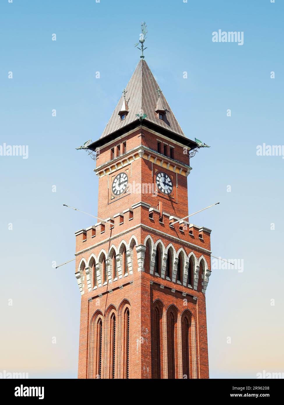 Town hall clock tower hi-res stock photography and images - Alamy