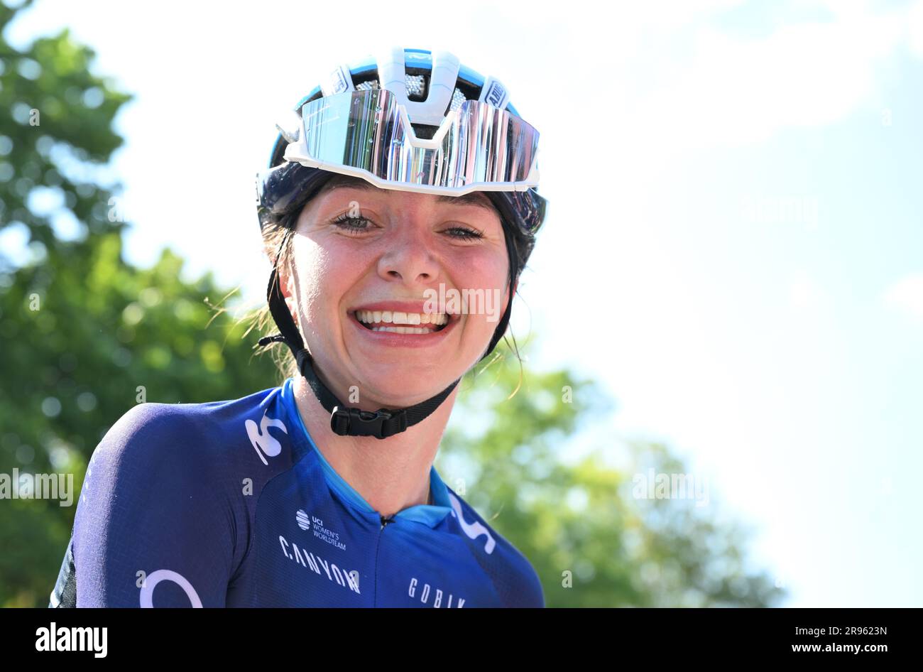 24 June 2023, Baden-Württemberg, Bad Dürrheim: Cycling: German ...