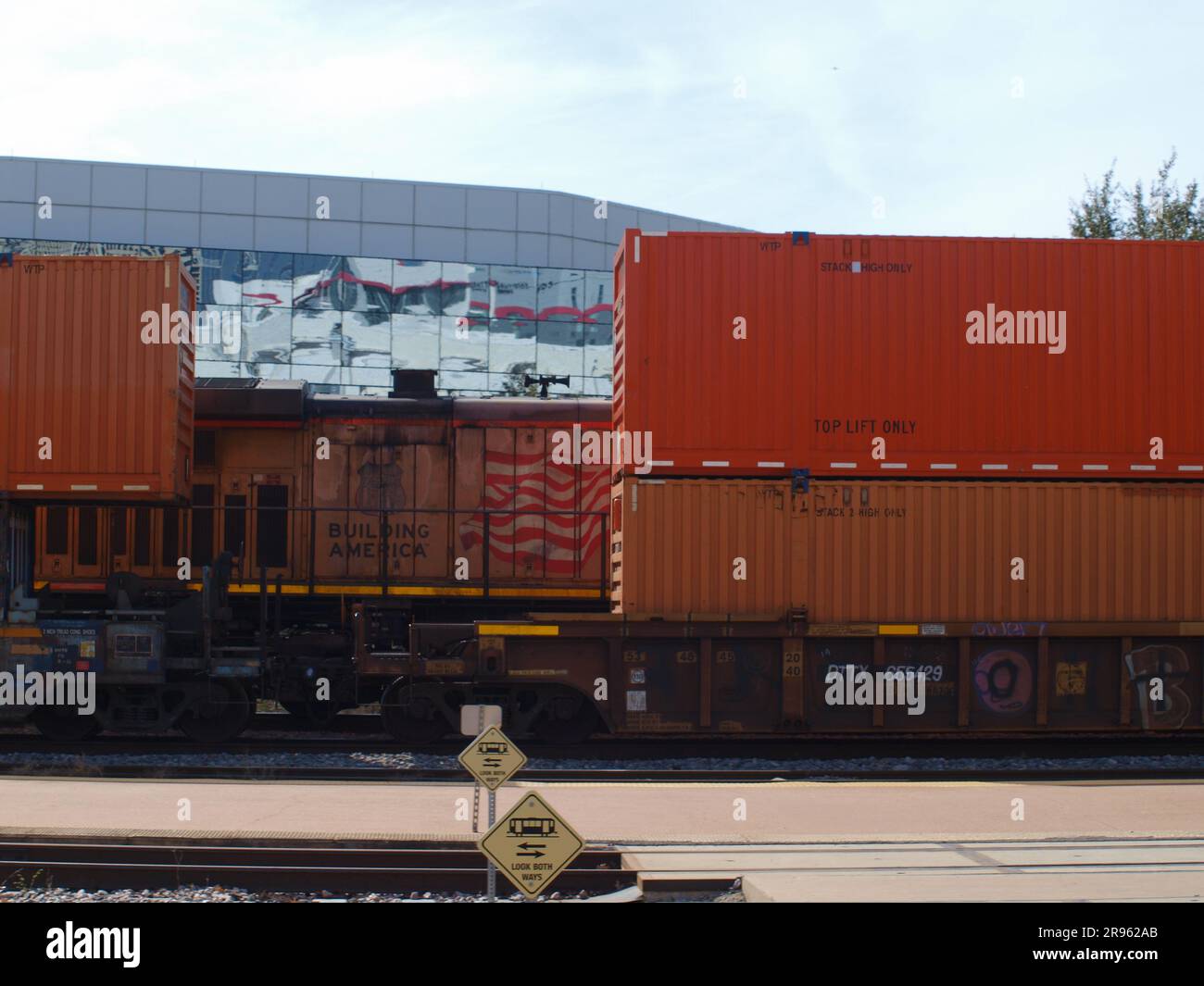 North America Rail Carriers, Mexico, US and Canada in Dallas Stock ...