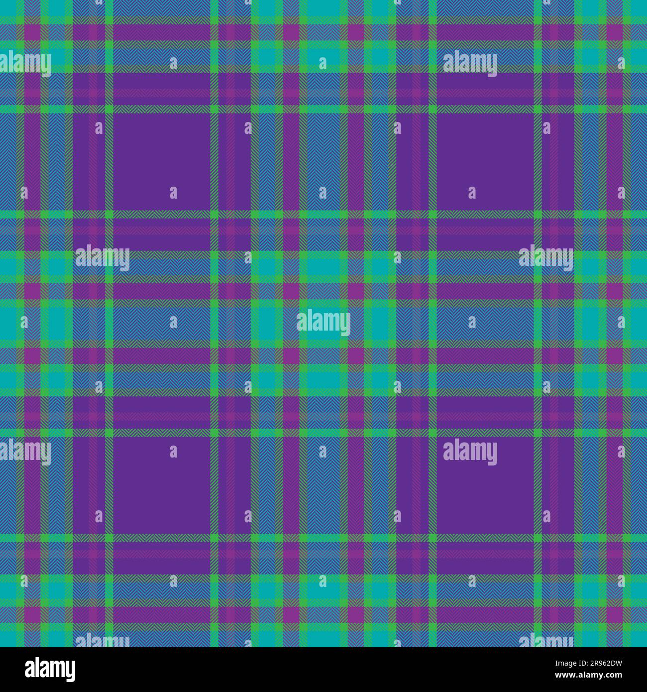 Plaid seamless pattern in blue. Check fabric texture. Vector textile ...