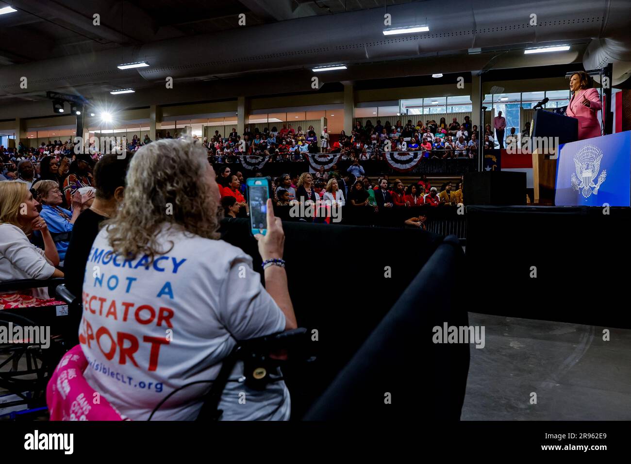 Charlotte, United States. 24th June, 2023. US Vice President Kamala ...