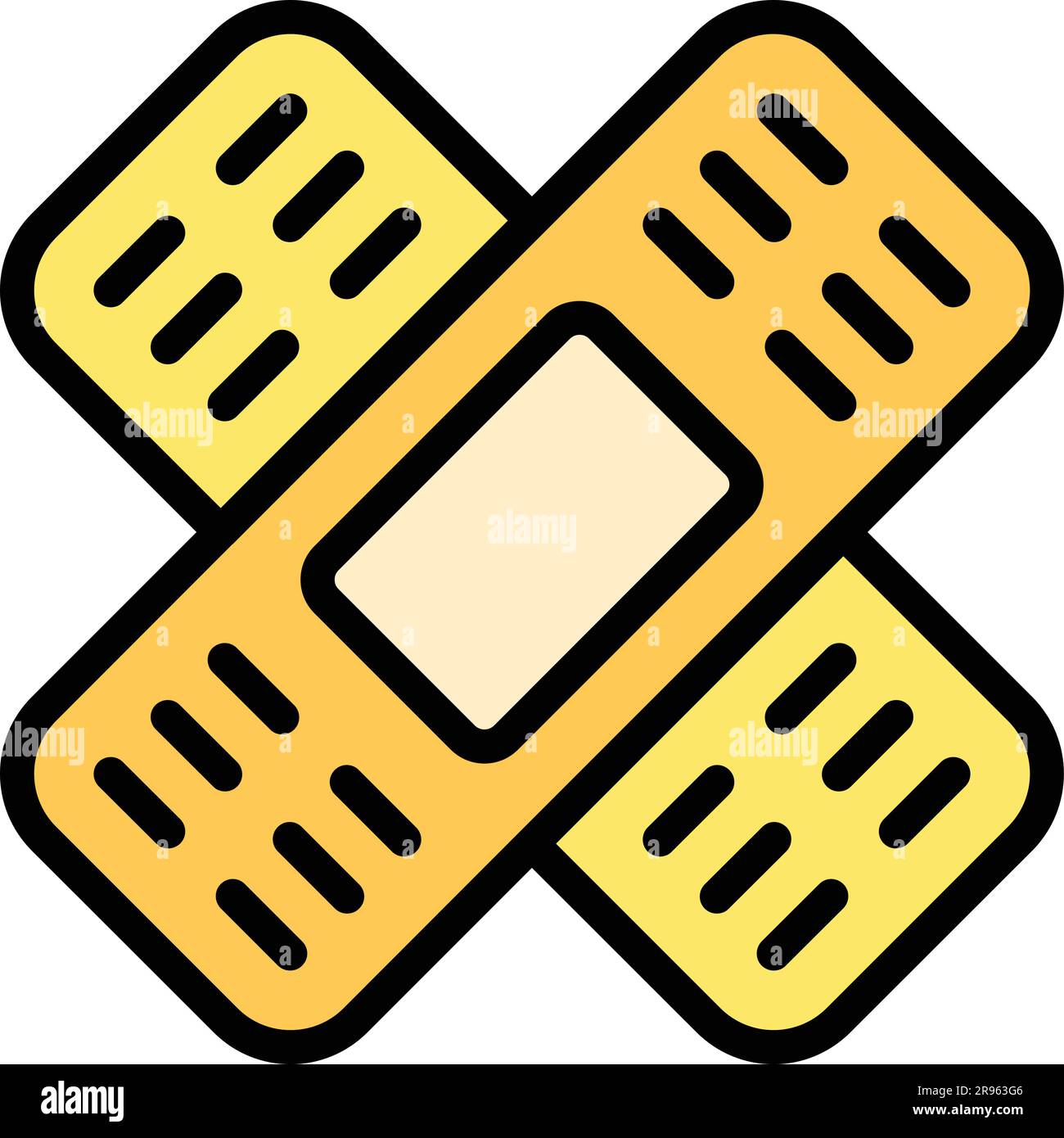 Veterinary clinic plaster icon. Outline Veterinary clinic plaster ...