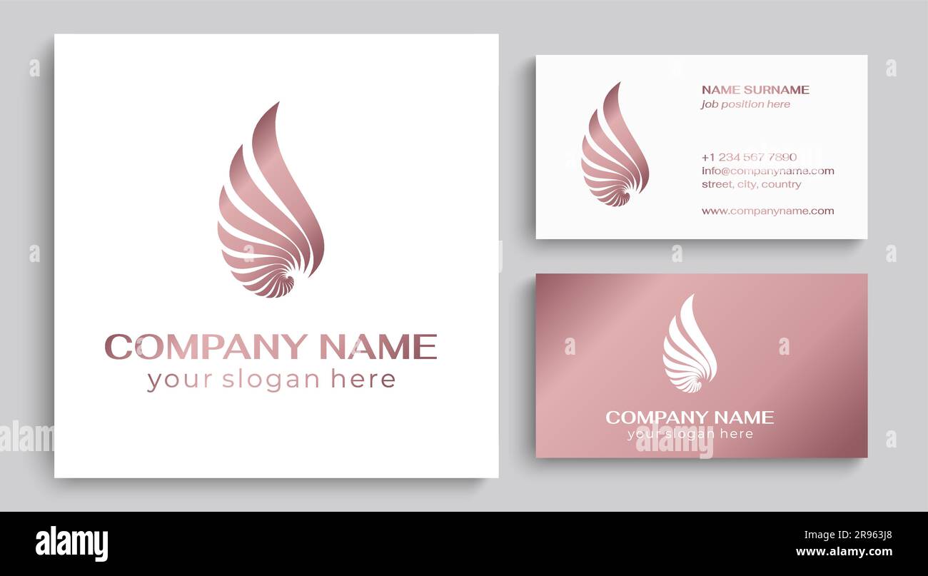 Shell logo. Modern seashell, naulilus. Elegant linear logo. Template to ...